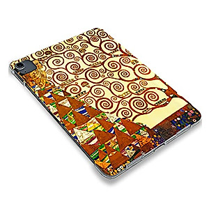 Gustav Klimt Tree of Life case Compatible with iPad Mini Air Pro 7.9 8.3 9.7 10.2 10.9 11 12.9 inch Pattern Cover New 2022 2021 Trifold Stand 3 4 5 6 7 8 9 Generation 69 (9.7" 5/6 gen)