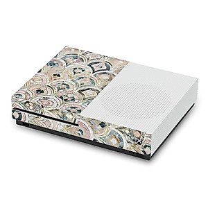 Head Case Designs Officially Licensed Micklyn Le Feuvre Art Deco Tiles In Soft Pastels Art Mix Vinyl Sticker Gaming Skin Decal Cover Compatible With Xbox One S Console