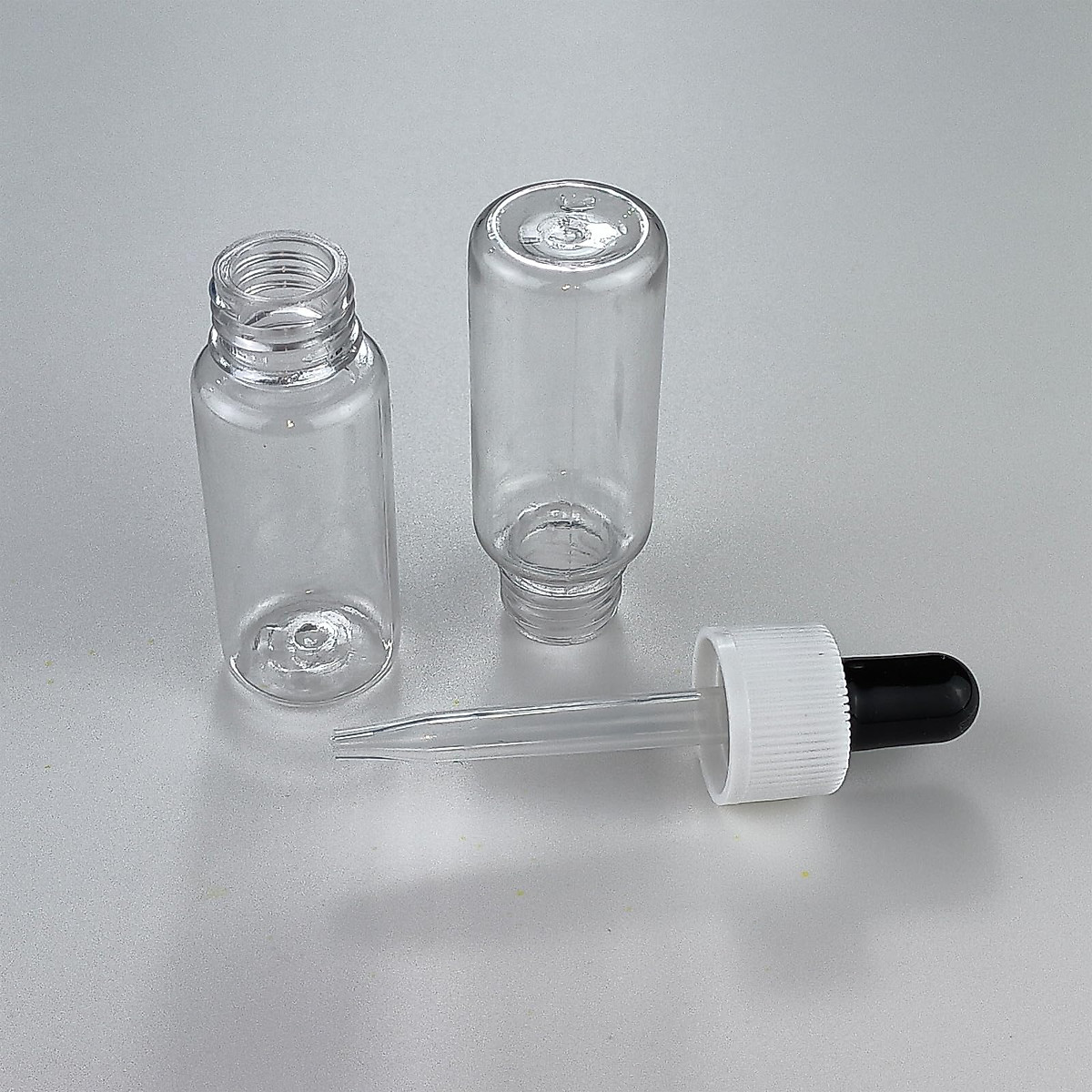Kang&Chang 12pcs, 15ml, Plastic Dropper Bottles for Liquid