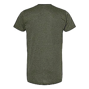 Tultex Unisex Tee (Military Green, 2X Large)