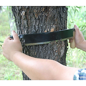 Timber Tuff 10" Curved Blade Draw Shave & 8" Straight Blade Draw Shave Tool