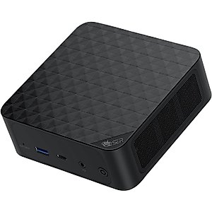 Beelink SER6 Mini Desktop PC with AMD Ryzen 9 6900HX 8C/16T, 16GB DDR5 500GB NVMe M.2 SSD, Triple Display Output, WiFi 6, 2.5G RJ45, Bluetooth 5.2 W-11 Gaming Mini Computer