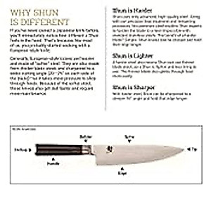 Shun Cutlery Kanso 3-Piece Build-A-Block Set, Kitchen Knife and Knife Block Set, Includes Kanso 8” Chef's Knife & Honing Steel, Handcrafted Japanese Kitchen Knives