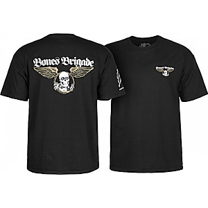 Powell Peralta Bones Brigade Autobiography T-Shirt Black MD Medium