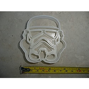 STORM TROOPER HELMET STAR WARS THEMED COOKIE CUTTER MADE IN USA PR545