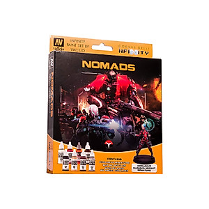Corvus Belli S.L.L. Model Color Set: Infinity Nomads Exclusive Miniature