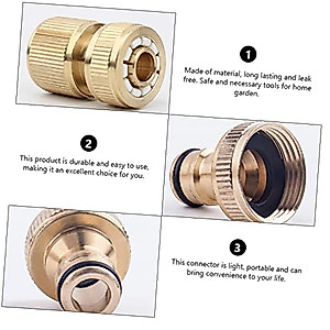 HANABASS 30 Pcs Pipe Connector Specialized Mesa Para Uñas Acrílicas Quick Connect Water Hose Fittings Quick Connect Hose Adapter High Pressure Washer Attachments Car Wash Hose