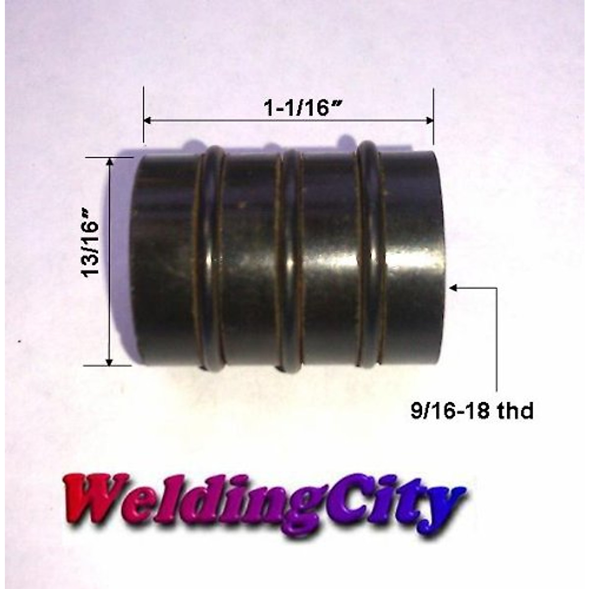 WeldingCity 5-pk MIG Welding Gun Nozzle Insulator/Adapter 34A for Lincoln Magnum 300-400 and Tweco No.3-No.4 MIG Guns