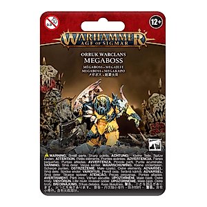 Games Workshop Ironjawz Orruk Megaboss Warhammer Age of Sigmar
