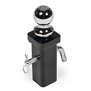 Titan Attachments Gooseneck Ball Hitch 2 5/16" Fits 3 Point Transformer Tractor Hitch, 2-3/8" Hitch Size, 7,500 LB Towing Capacity, Ideal for Moving Gooseneck Trailers or Ball Hitch Wagons