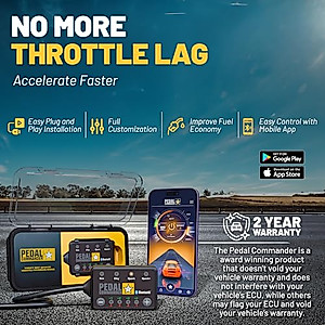 PEDAL COMMANDER for Toyota Tacoma (2005-2023) Throttle Response Controller - Fits: (2nd,3rd Gen) SR, SR5, TRD Sport, TRD Off-Road, Limited, TRD Pro (2.7L 3.5L 4.0L) Tacoma Accessories - PC38