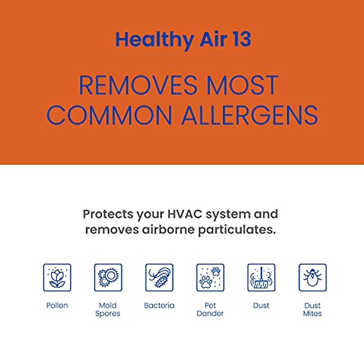 AprilAire 113 Replacement Filter for AprilAire Whole House Air Purifiers - MERV 13, Healthy Home Allergy, 16x20x4 Air Filter (Pack of 1)