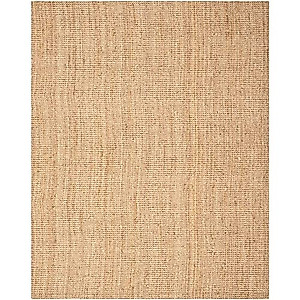 SAFAVIEH Natural Fiber Collection 2' x 3' Natural NF747A Handmade Farmhouse Premium Jute Accent Rug