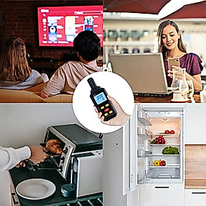 Justmetr EMF Meter, 3 in 1 Digital EMF Tester, Electromagnetic Field Radiation Detector Hand-held LCD EMF Detector for Home EMF Inspections, Office, Outdoor and Ghost Hunting…