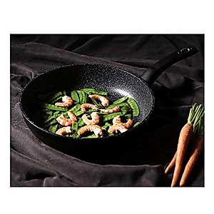 SDGH Saucepan Frying Pan Coating Non-Stick Fry Pan Induction Use Grill Pans Cookware