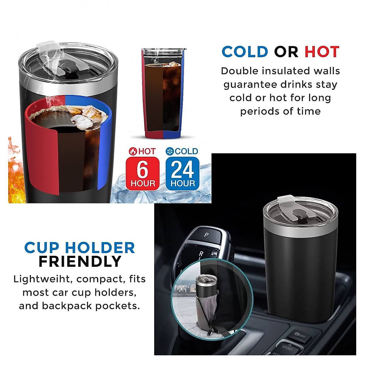 MDPrints Floral Gnome Tumbler, Gnomes Gifts for Women, 20oz Stainless Steel Gnome Coffee Mug, Gift for Coffee Lovers (Gnome Boho)