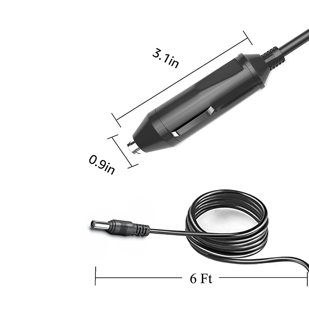 UpBright Car 12V DC Adapter Compatible with Zebra ZQ510 ZQ511 ZQ500 ZQ520 ZQ521 Mobile Printer ZQ52 QN4 QN2 QN3 QH2 QLn220 QLn320 QLn420 QLn-EC4 FSP048-DBCA2 AT18486-2 AT18486-1 Camper Power Supply