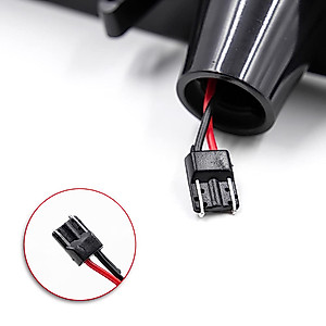 NSLUMO LED Side Marker Lights for Chevy Corvette C6 Z06 ZR1 2005-2013 Smoked Lens Amber Front & Rear Red C6 Marker Lights Replace OEM Sidemarker Lamps