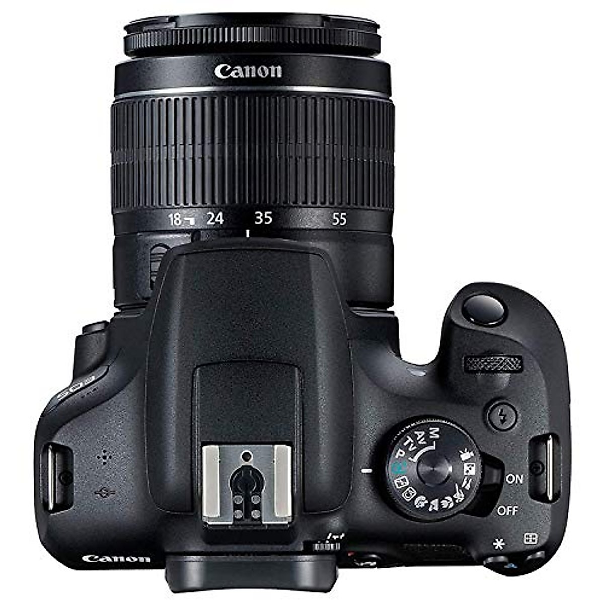Canon EOS 2000D (Rebel T7) DSLR Camera Bundle with 18-55mm Lens | Built-in Wi-Fi|24.1 MP CMOS Sensor | |DIGIC 4+ Image Processor and Full HD Videos + 64GB Memory(17pcs) (Renewed)