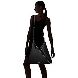 Calvin Klein Geo Rocky Road Hobo, Black/Silver