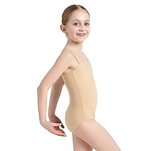 Capezio Camisole Leotard - Girls, Nude, Large