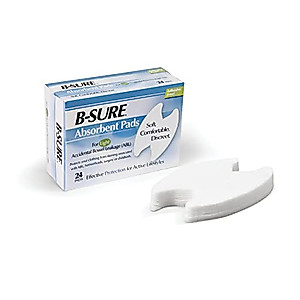 B-Sure Anal Leakage Pads, Box/24 Pads