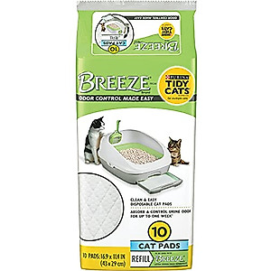 Tidy Cat Breeze Pads, 10 Count Mulit Packs (Pack of 2)