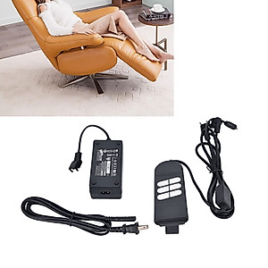 CHICIRIS Lift Sofa Controller, Recliner Chair Remote Control, Electric Chair Remote Control 6 Button 1 to 2 Electric Lift Sofa Recliner Controller US Plug