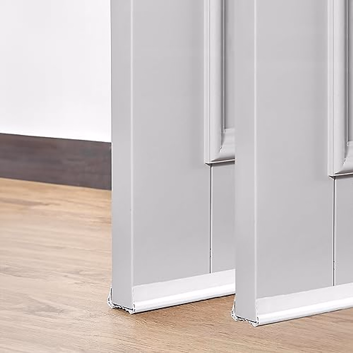 Eweniar Door Draft Stopper for Bottom of Door 2-Pack Door Gap Filler 39" Long Adjustable Easy to Install