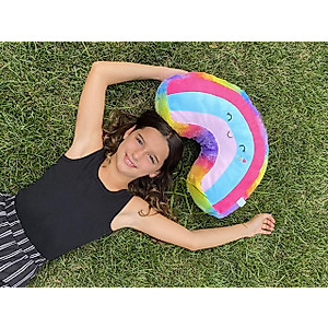 KIDS PREFERRED Cuddle Pal - Happy Rainbow - Stuffed Animal Plush 11.5"