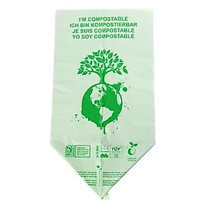 Biodegradable garbage bag, compostable garbage bag, suitable for office, home kitchen