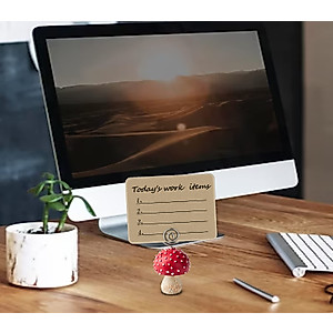 dgudgu Mushroom Table Number Holders 8Pcs Place Card Holder Table Card Holders Food Signs For Party Buffet Place Card Holders For Table Place Card Holders Table Sign Holders