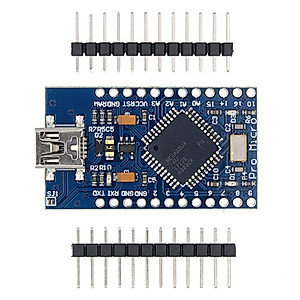 Pro Micro with The bootloader Black/Blue ATmega32U4 5V/16MHz Module Controller Mega32U4 Leonardo Suitable arduino-Micro USB 3-18V