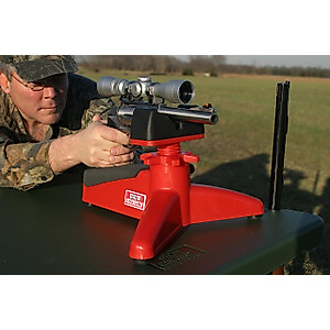 MTM FRR-30 Front Rifle Rest Ideal Shooting Rest for Rifle Shotgun Handgun, USA Made, Red