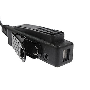 KENMAX® Air Covert Acoustic Tube Earpiece Headset with PTT Mic for Motorola MTX960 XTS3000 JT1000 PR1500 MT1500 HT1000