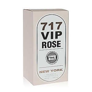 Hybrid & Company 717 Vip Rose Women Romantic and Sensual Perfume Eau de Parfum 3.4 Fl oz