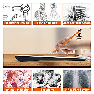 A4 Rechargeable Light Box with Bag, iVAOOZE Wireless Magnetic Tracing Light Pad, 5 Levels Brightness Light Table, Cordless Battery Powered Light Drawing Board for Diamond Painting Cricut Weeding Vinyl