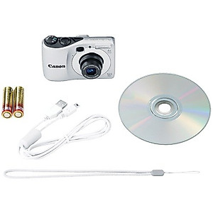 Canon Powershot A1200 12.1 MP Digital Camera with 4x Optical Zoom (Silver) (OLD MODEL)