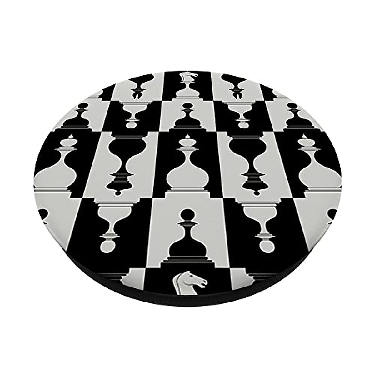 Chess Themed Pattern Chess Player PopSockets Swappable PopGrip