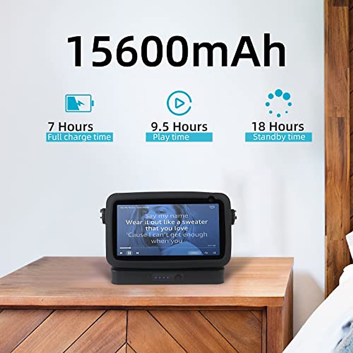 Show 5 Battery Base, Portable Show 5 1st Gen Battery Base, 10000 mAh 11Hours Work Time( Not Including Show 5 Cord)