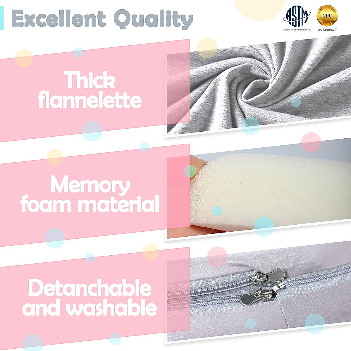 Moncoland Round Foam Kids Ball Pit for Toddlers, Large Baby Ball Pit with Soft Sponge Kids Play Tent Ball Pool, Children Gift Idea for Baby Infant Indoor and Outdoor Game (Gray, No Balls)