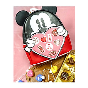 Loungefly Disney Mickey Mouse Chocolate Box Valentine Exclusive Mini-Backpack
