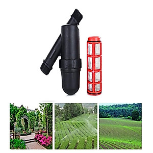 3/4 Inch Screen Irrigation Filter, Stainless Steel Screen Inline Filter, Mesh Conditioning Strainer, Drip IrrigationTank Pool Pump, for Garden Greenhouse Agricultural Drip
