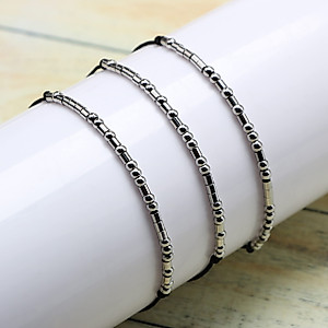 JoycuFF Daughter Gift from Mom I Love You Morse Code Bracelet for Daughter Inspirational Bracelets for Women Birthday Christmas Mothers Day Friendship Anniversary