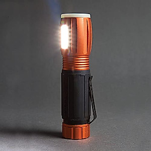 Klein Tools 56028 LED Flashlight and Work Light, Durable, Waterproof, Compact, Hands-free Magnetic End, Runs to 12 Hours, for Work and Outdoor