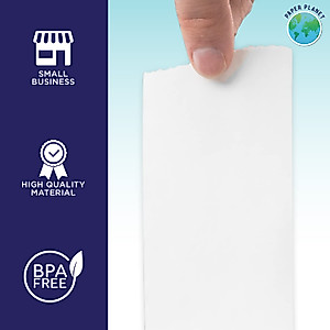 Kitchen Printer Paper for Clover Kitchen Receipt Printer (Star SP700 Ink Printer) by Paper Planet | Credit Card Receipt Paper for Star SP700 Printer | 1-Ply Bond Paper | 20 Rolls with 1 Ribbon