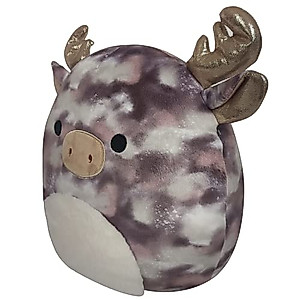 Squishmallows Original 14-Inch Greggor Moose with Fuzzy Belly - Large Ultrasoft Official Jazwares Plush