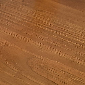 SIMPLIHOME Warm Shaker SOLID WOOD Rustic Modern 48 inch Wide Home Office Desk, Writing Table, Workstation, Study Table Furniture in Light Golden Brown with 2 Drawers