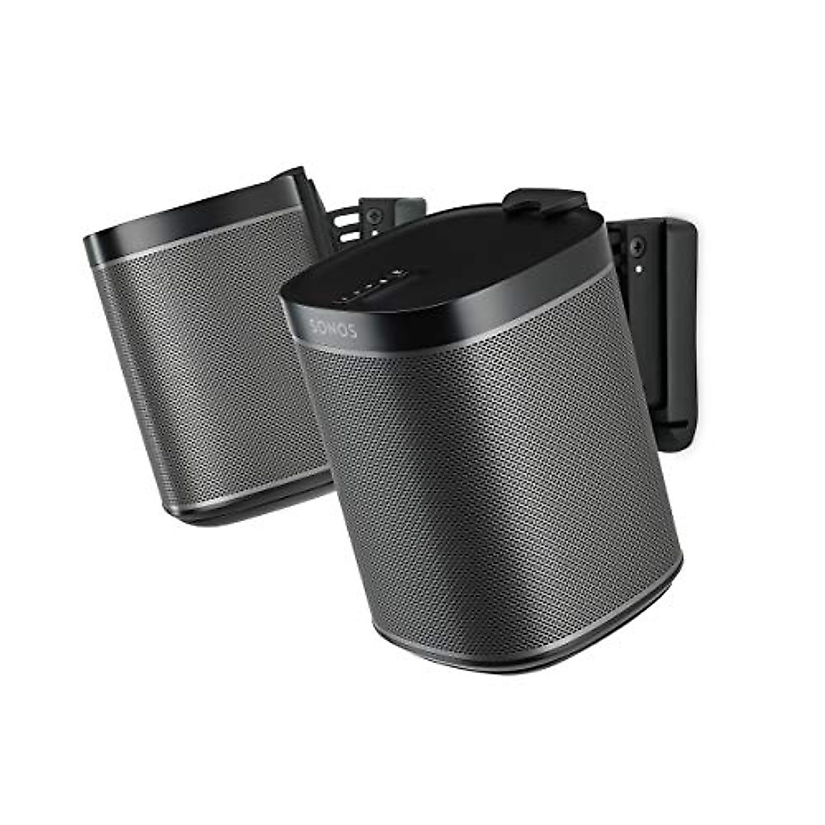Flexson Wall Mount for SONOS One (Pair, Black)