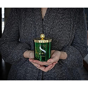 Harry Potter House Slytherin Premium Scented Soy Wax Candle with Unique Aromatic Fragrance | 50-Hour Burn Time | Home Decor Housewarming Essentials, Wizarding World Hogwarts Gifts and Collectibles